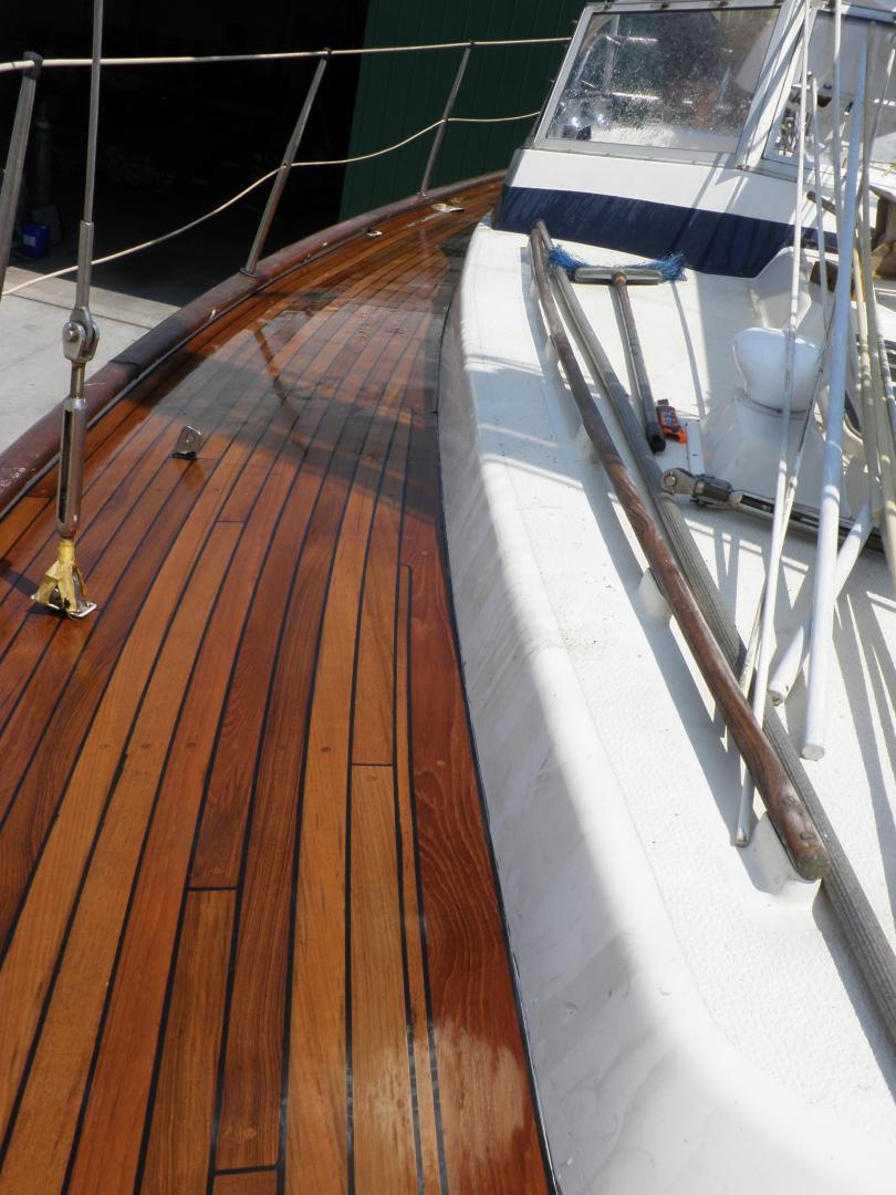 Teak Deck Project 3 | Basimakopoulos Shipyard in Greece | Dry Docking ...